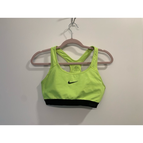 Nike | Intimates & Sleepwear | Nike Pro Neon Sports Bra | Poshmark